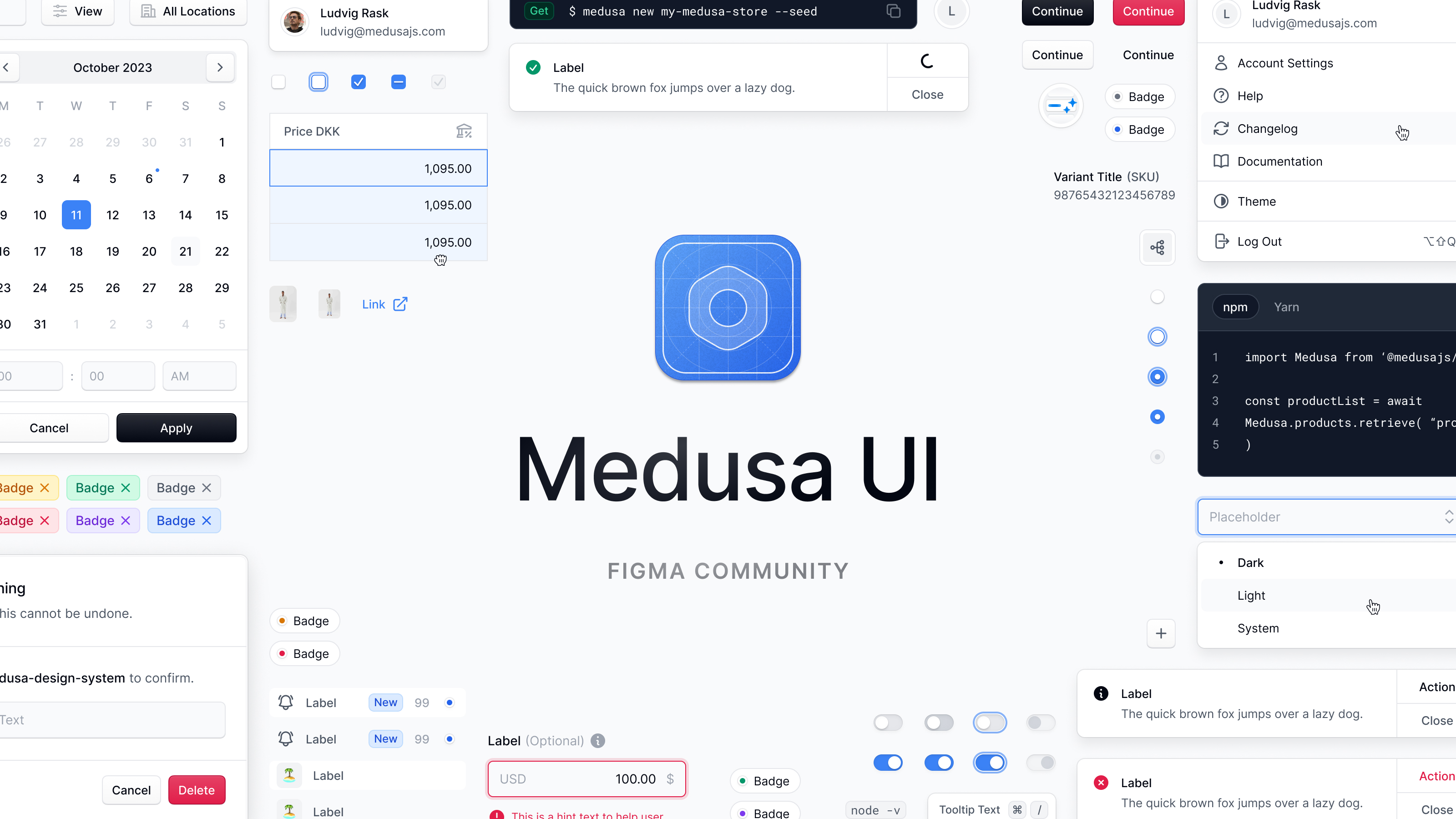 Medusa - Medusa UI in Figma Community